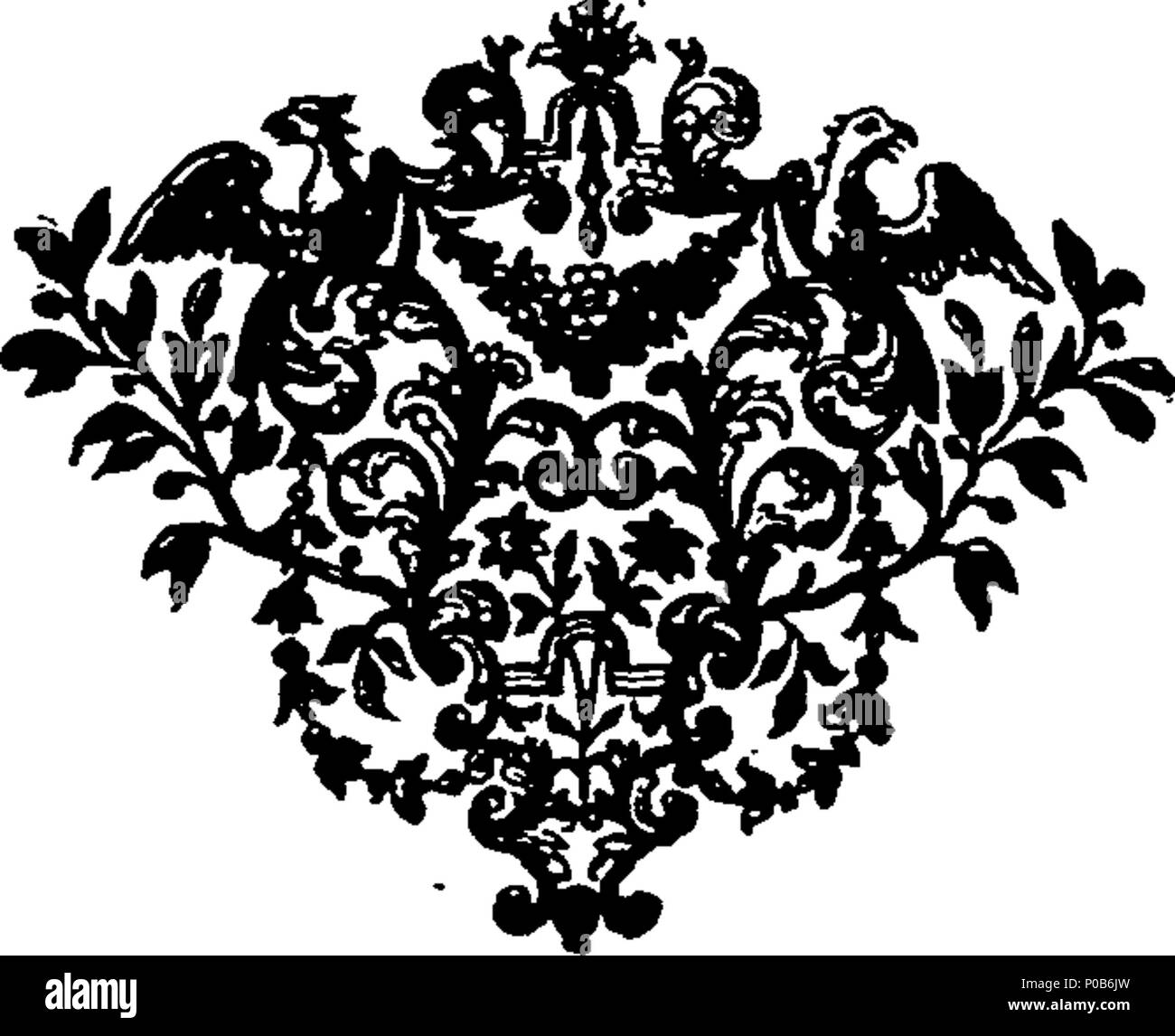 . English: Fleuron from book: A poem on the new method of treating ...