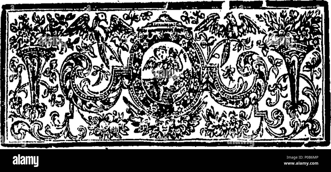 . English: Fleuron from book: A poem to the memory of Edmund Sheffield ...