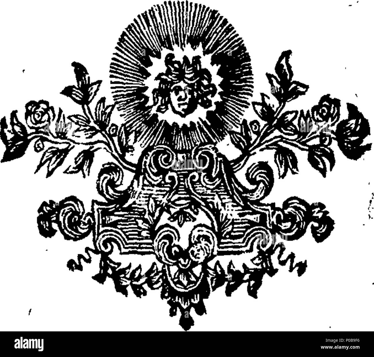 . English: Fleuron from book: An easy introduction of grammar in ...