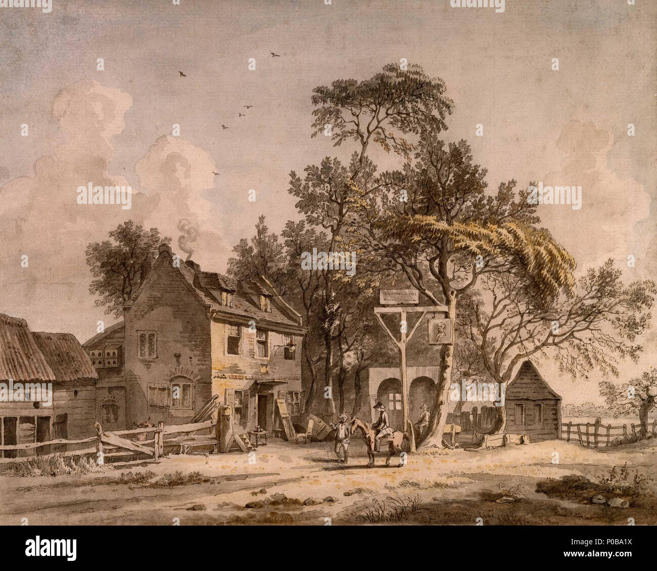 . A Public House. . circa 1770. Paul Sandby (1730 or 1731–1809 ...
