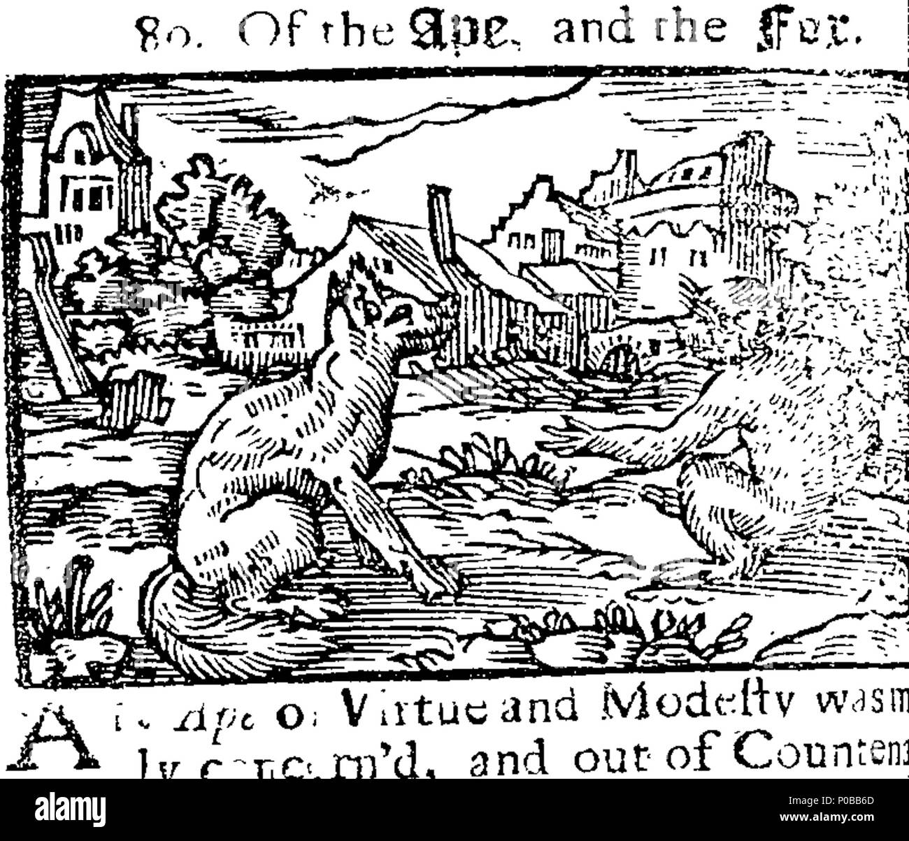 Aesop's fables Black and White Stock Photos & Images - Alamy