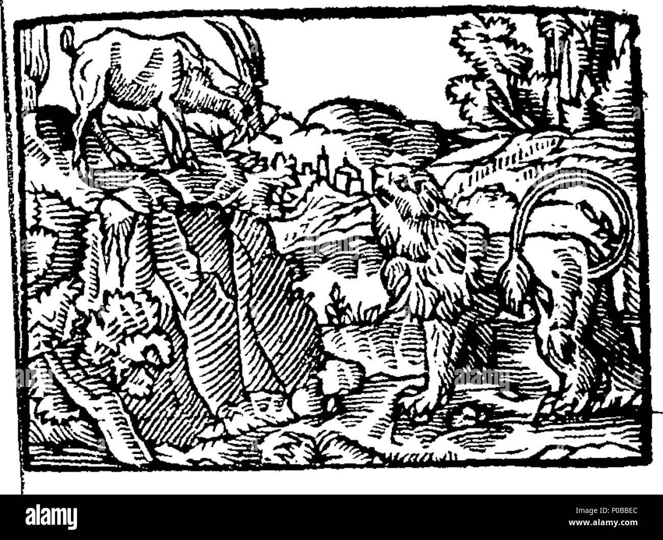 160 A new translation of Æsop's fables Fleuron T129473-42 Stock Photo ...
