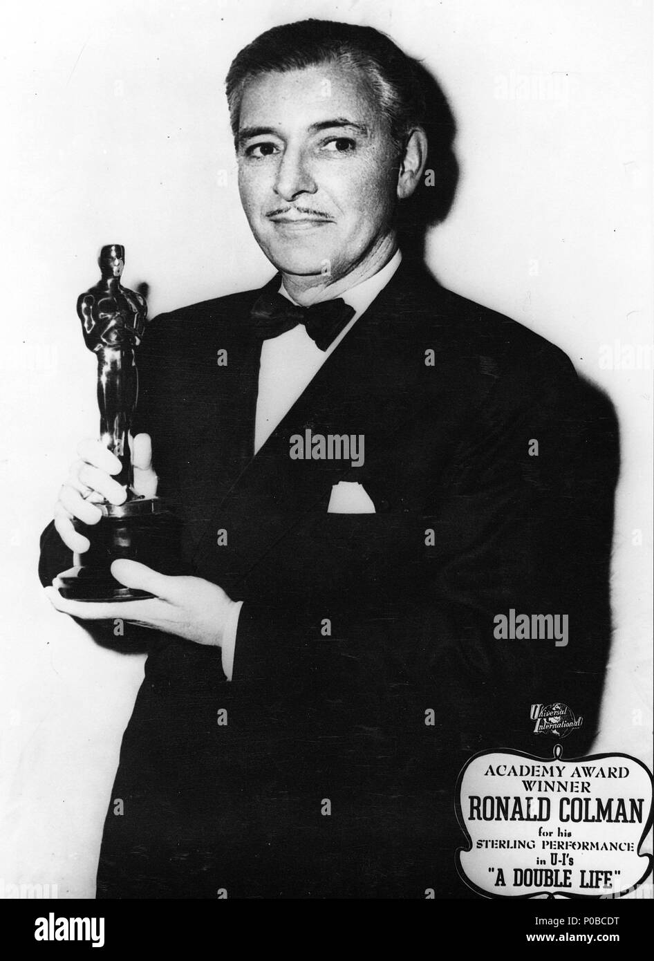 Description: The 20th Academy Awards / 1948. Ronald Colman, Best Actor ...