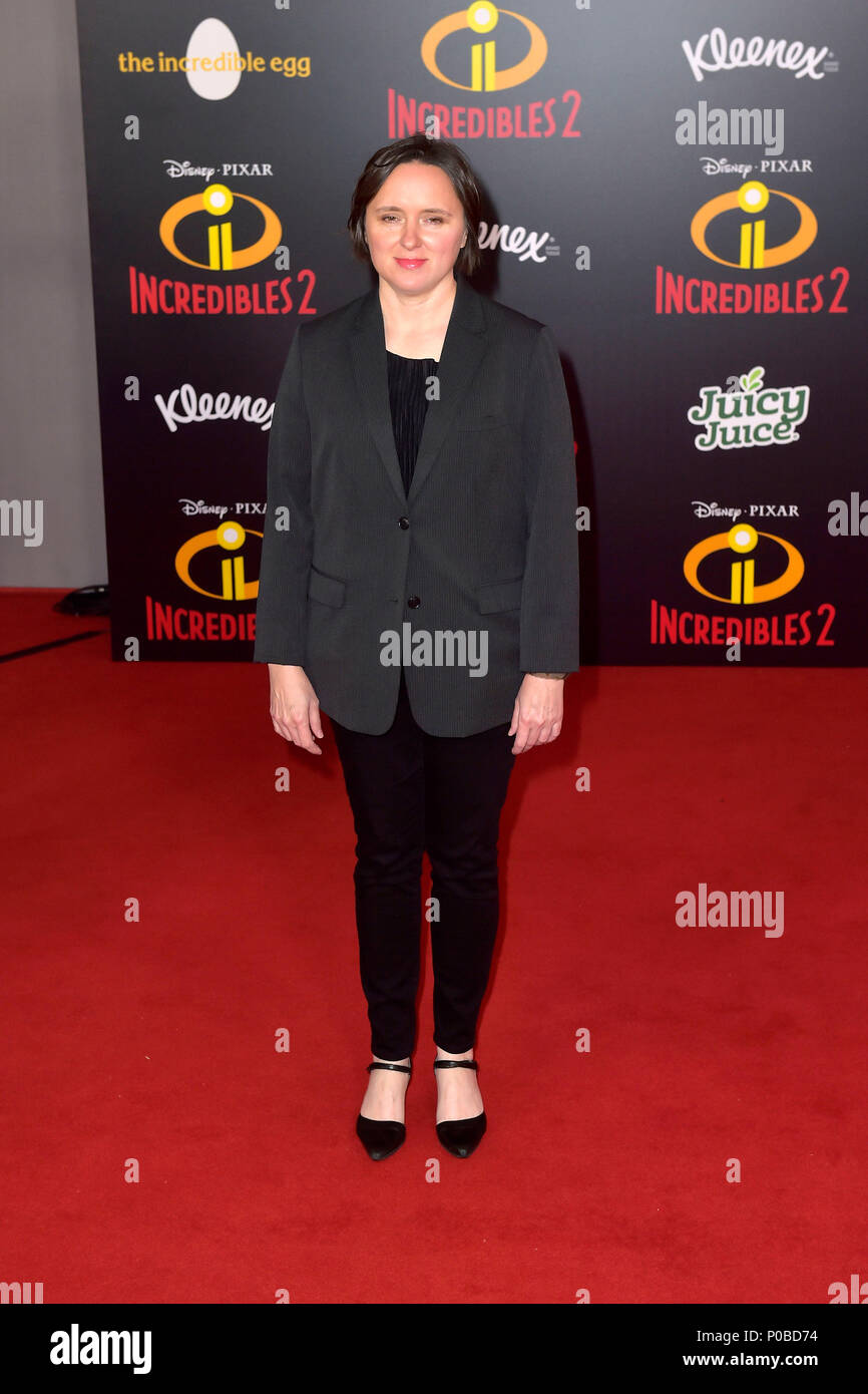 Sarah Vowell attending the Disney And Pixar's 'Incredibles 2' premiere ...