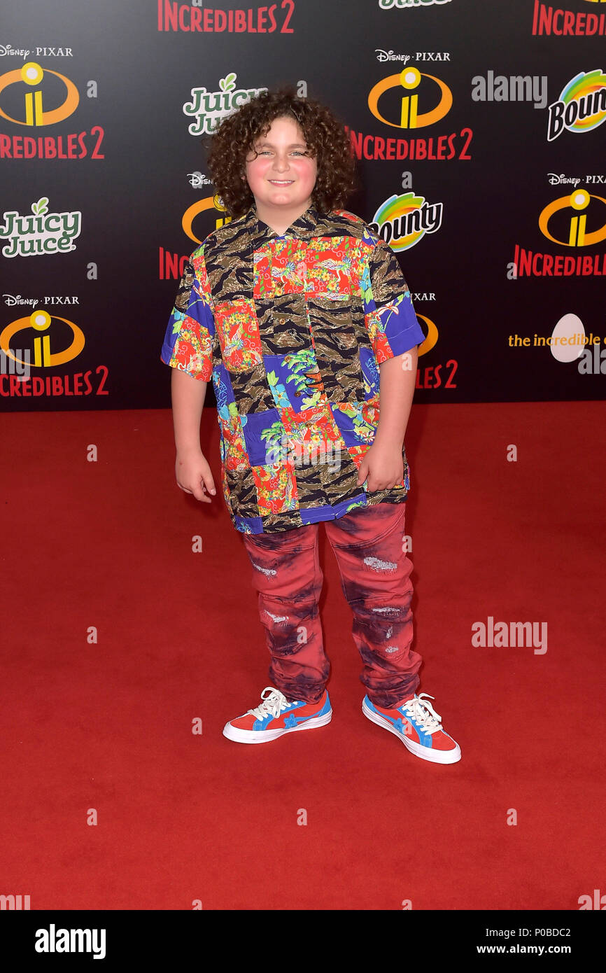 Elie Samouhi attending the Disney And Pixar's 'Incredibles 2' premiere ...