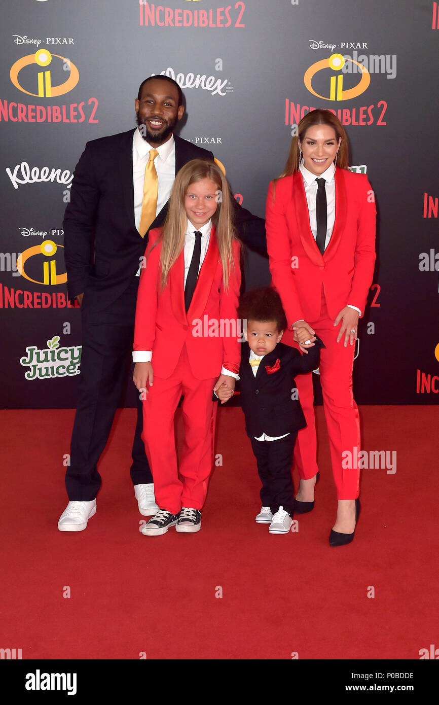 Stephen Boss, Weslie Fowler, Maddox Laurel Boss and Allison Holker ...