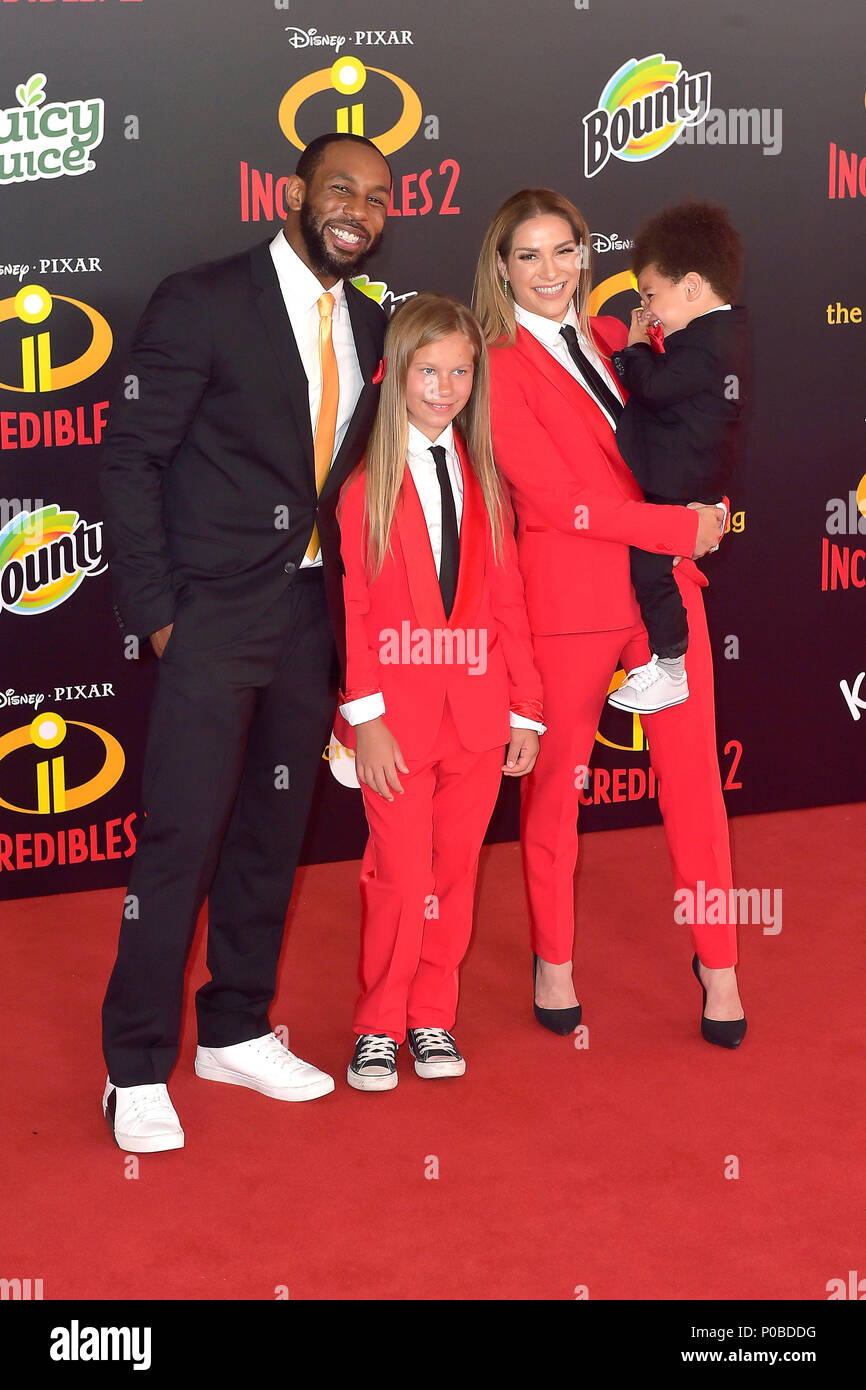 Stephen Boss, Weslie Fowler, Allison Holker and Maddox Laurel Boss ...