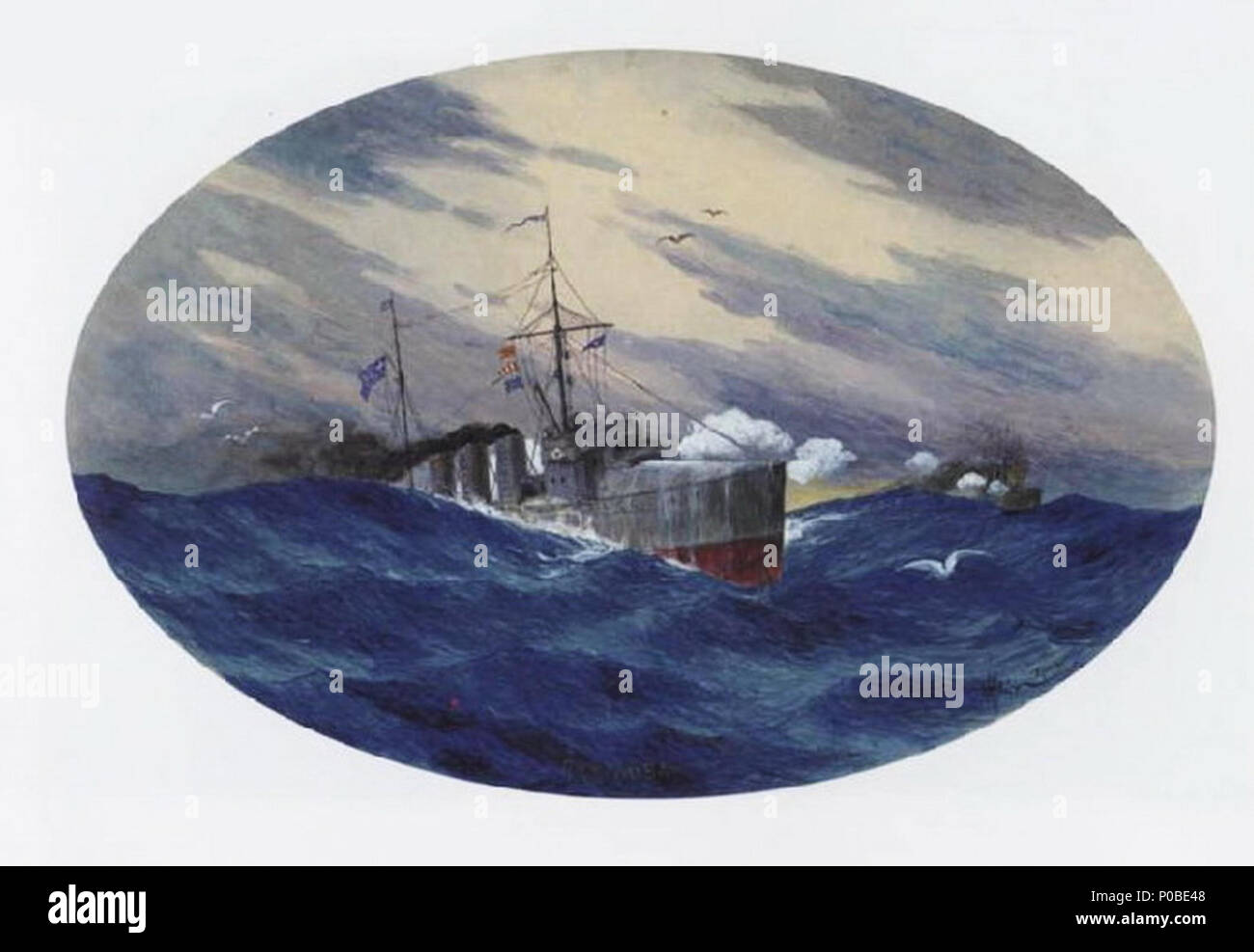 . English: Greek destroyer Doxa . 1912 71 Miltiadis Thon, The destroyer ...