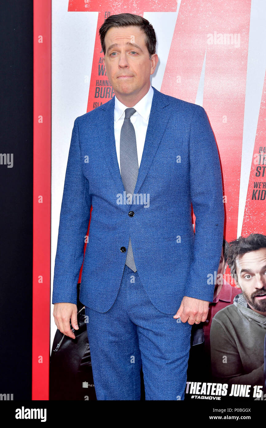 Ed Helms attending the Warner Bros. Pictures And New Line Cinema's 'Tag ...