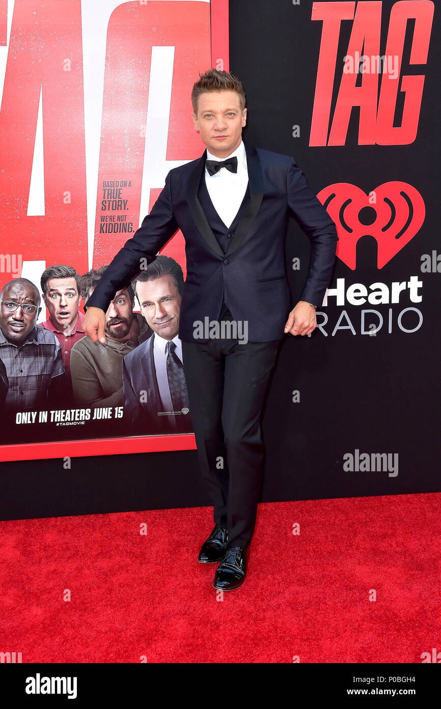 Jeremy Renner attending the Warner Bros. Pictures And New Line Cinema's ...