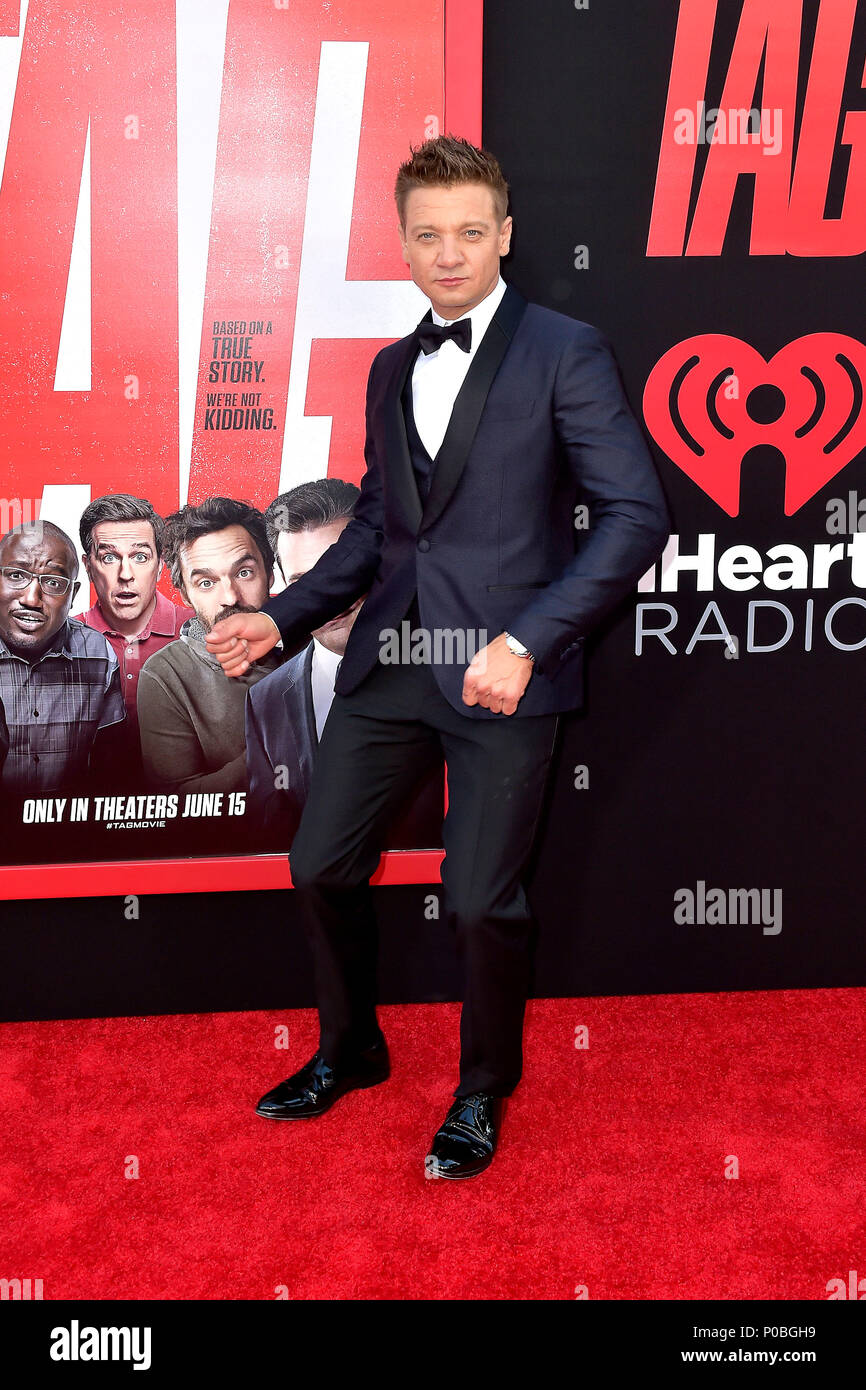 Jeremy Renner attending the Warner Bros. Pictures And New Line Cinema's ...