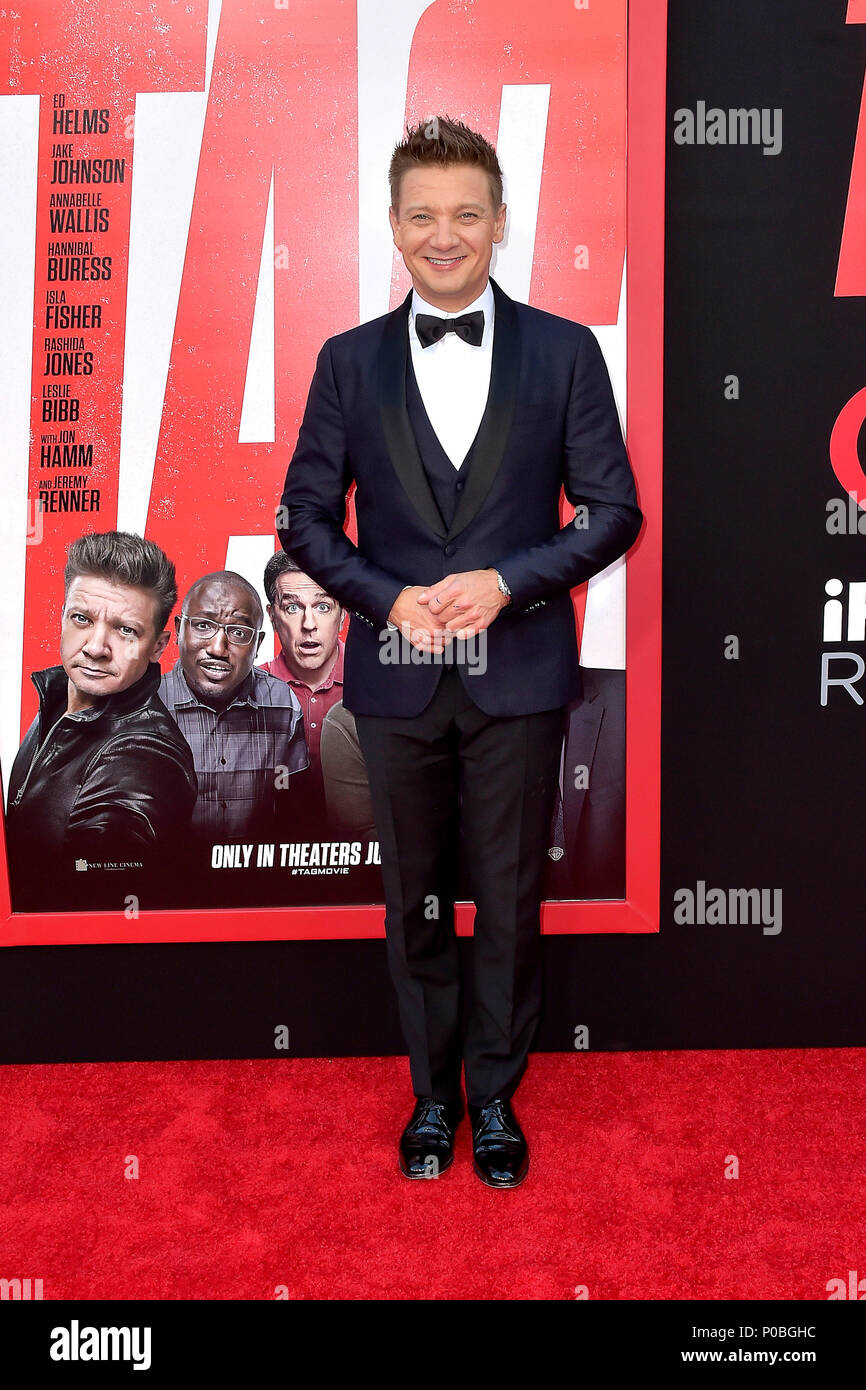 Jeremy Renner attending the Warner Bros. Pictures And New Line Cinema's ...