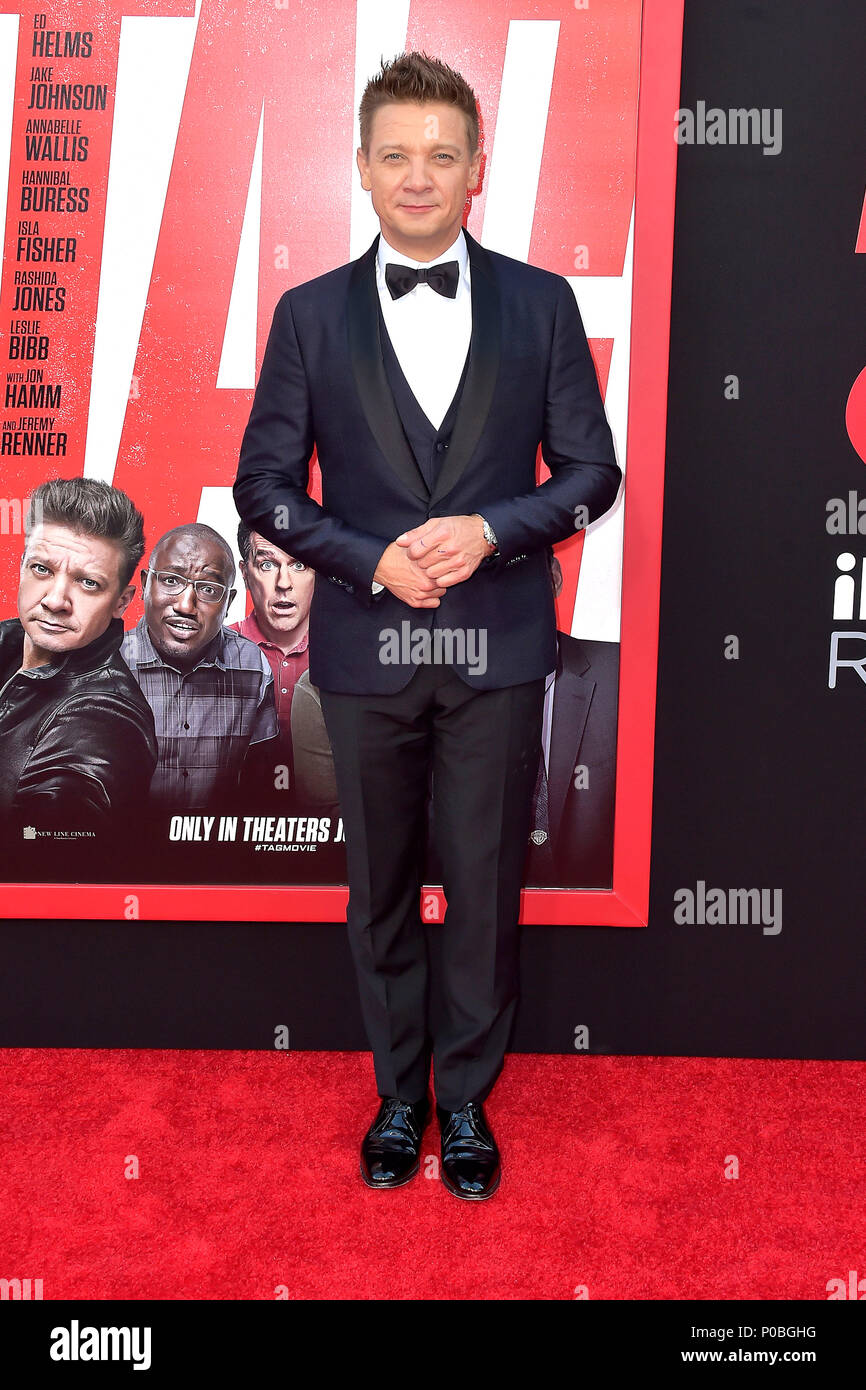 Jeremy Renner attending the Warner Bros. Pictures And New Line Cinema's ...