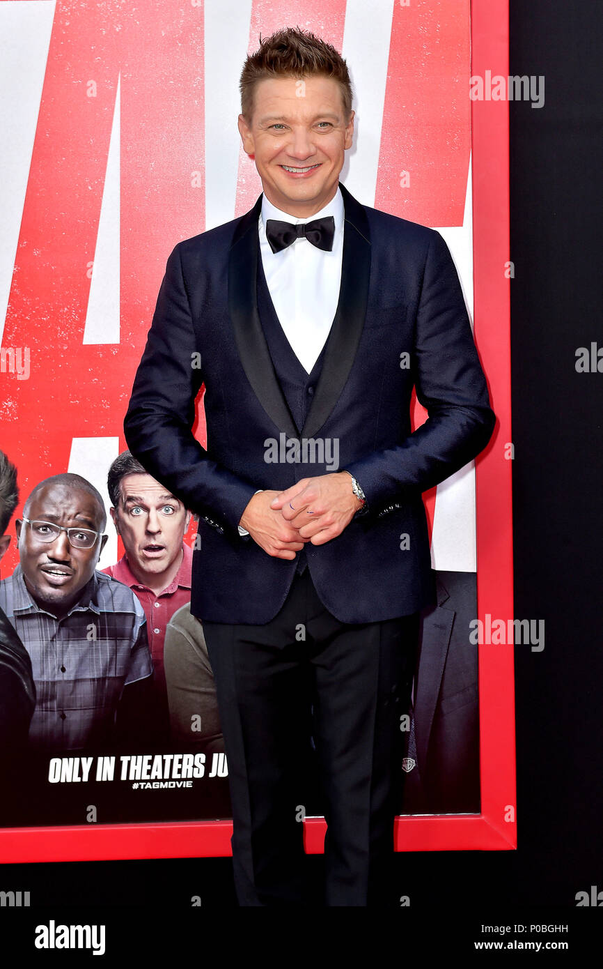 Jeremy Renner attending the Warner Bros. Pictures And New Line Cinema's ...