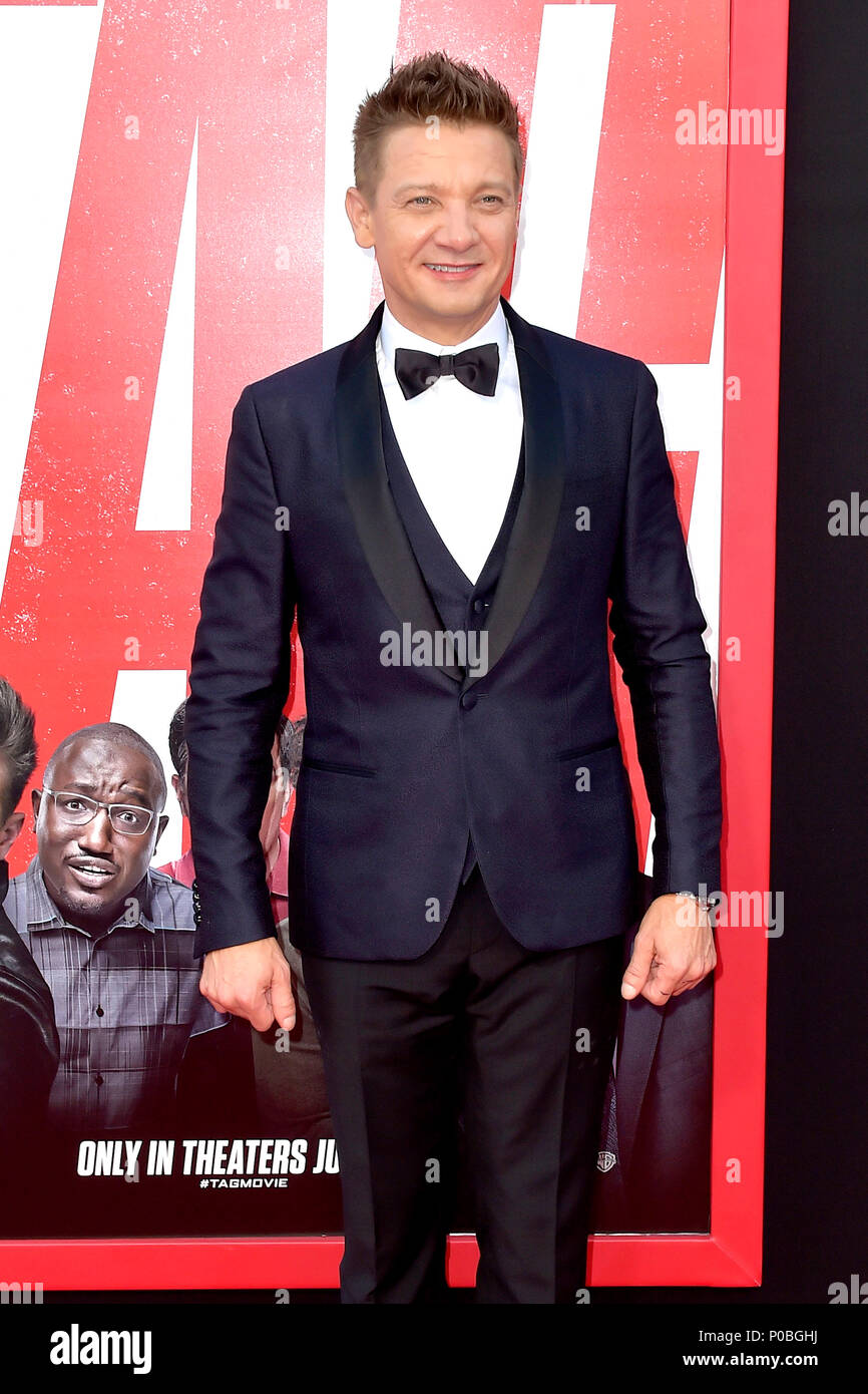 Jeremy Renner attending the Warner Bros. Pictures And New Line Cinema's ...