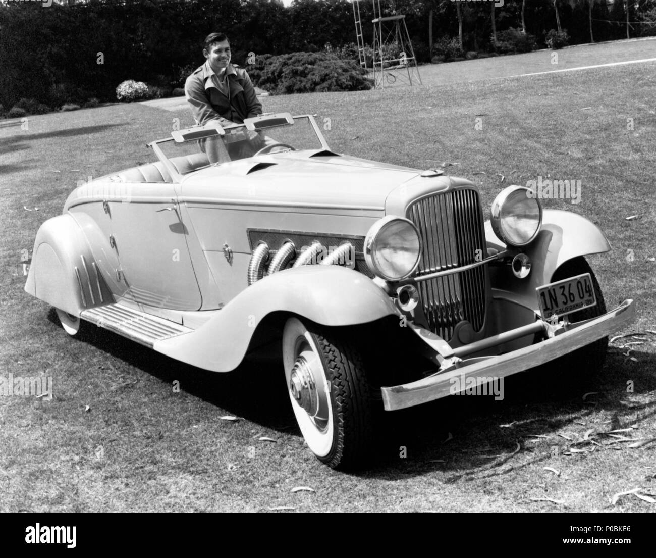 Clark gable car hi-res stock photography and images - Alamy