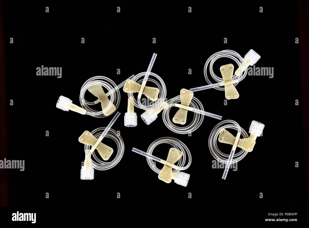 Winged infusion set Stock Photo - Alamy