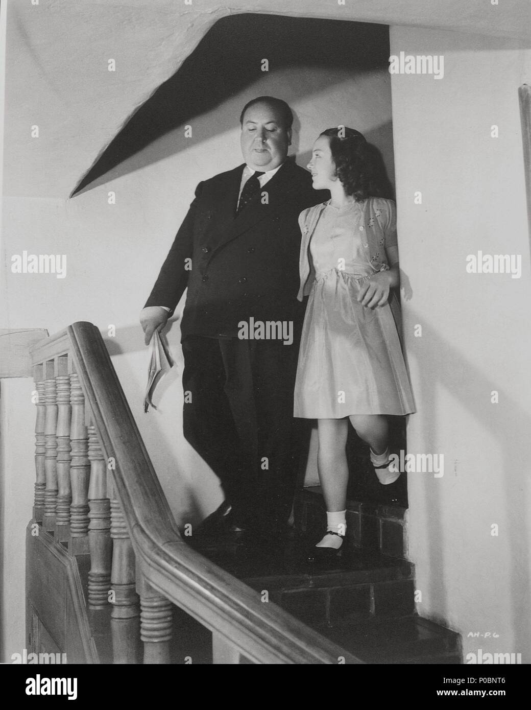 Stars: ALFRED HITCHCOCK; PATRICIA HITCHCOCK Stock Photo - Alamy