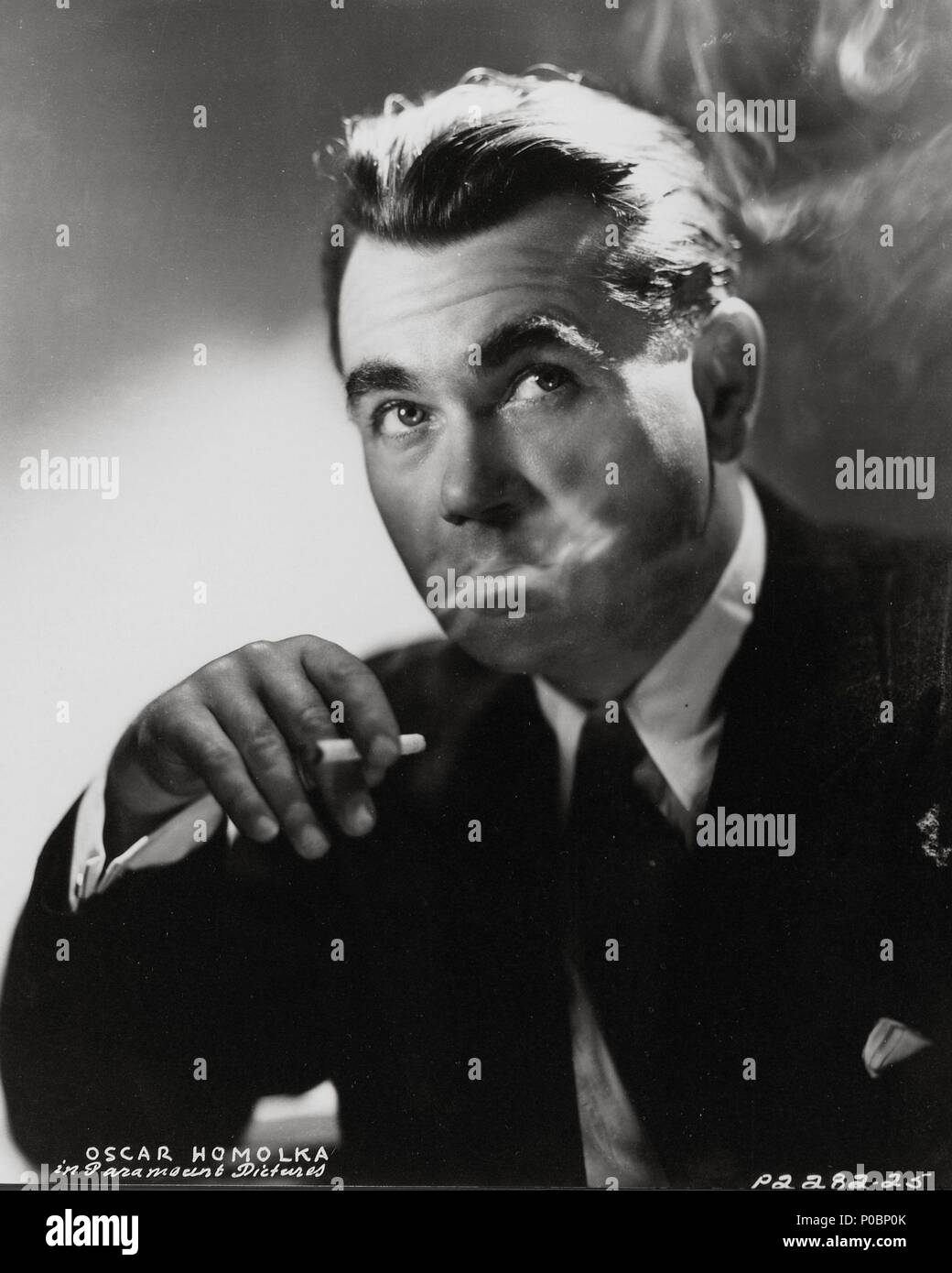 Oscar homolka portrait hi-res stock photography and images - Alamy