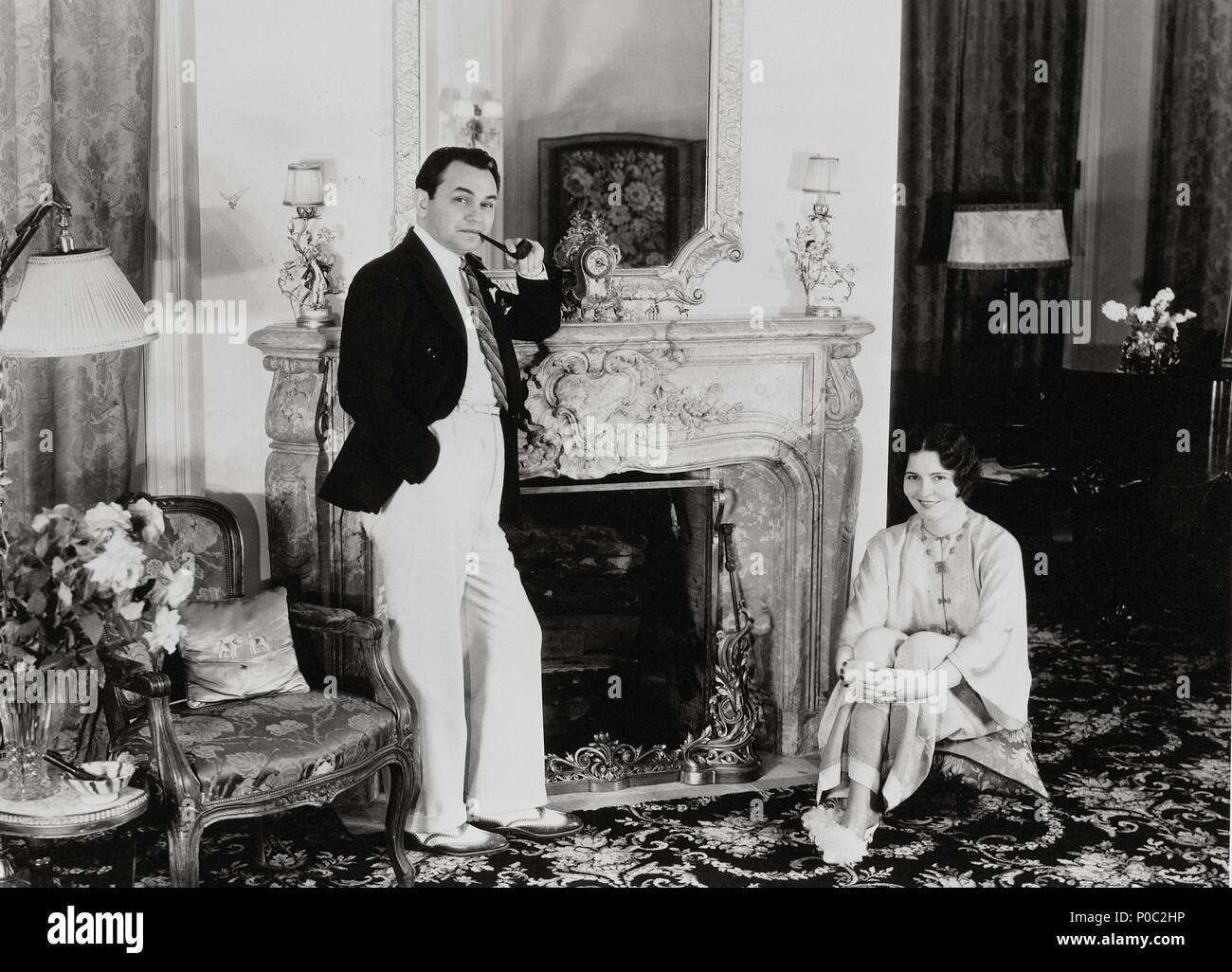 Edward g robinson and family hi-res stock photography and images - Alamy