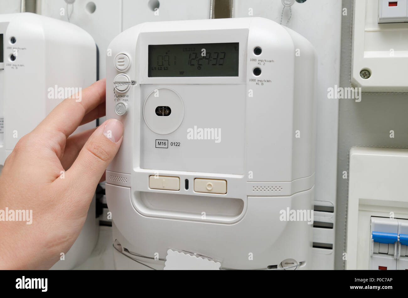 Electric meter box hi-res stock photography and images - Alamy