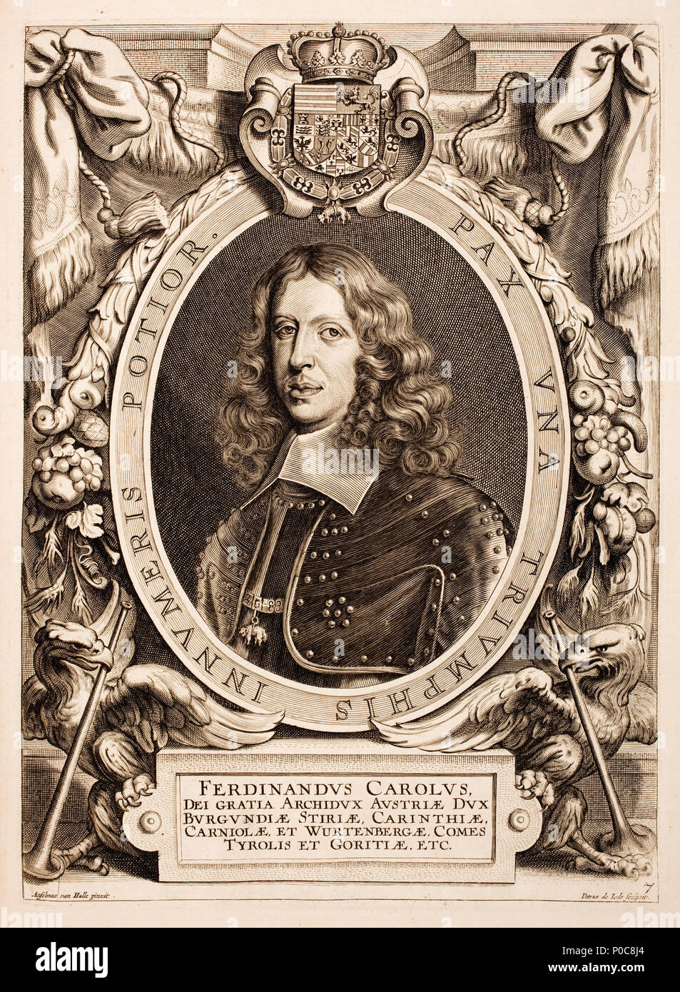 . Français : Ferdinand III de Habsbourg English: Bust portrait of ...