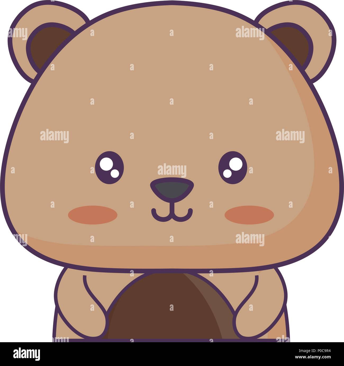 Cute squirrel icon over white background, vector illustration Stock ...