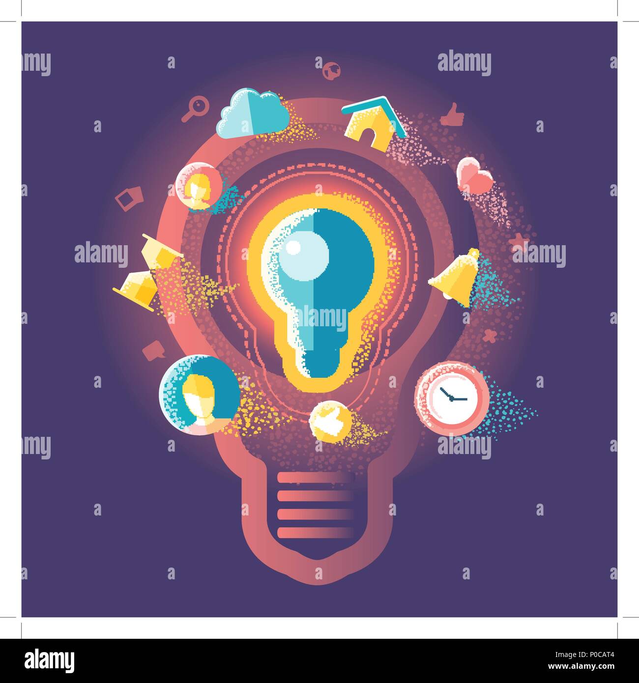 Ideas And Creative Concepts Stock Vector Image & Art - Alamy