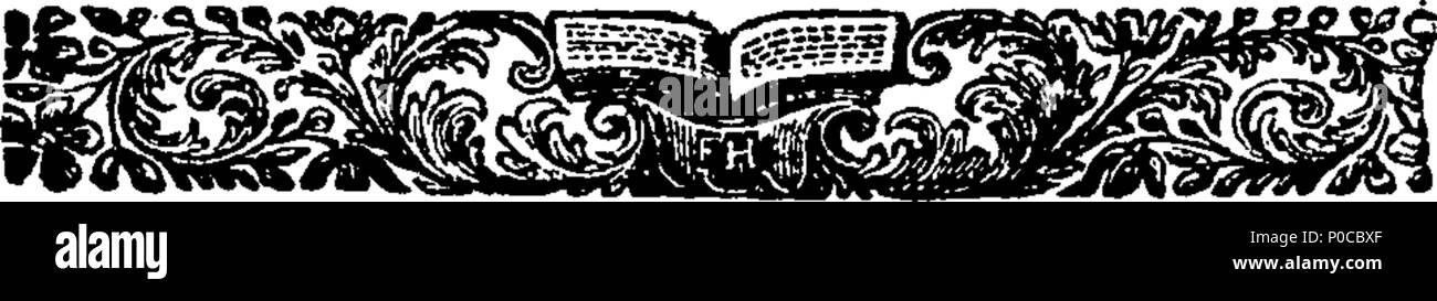 . English: Fleuron from book: An essay of health and long life. By ...