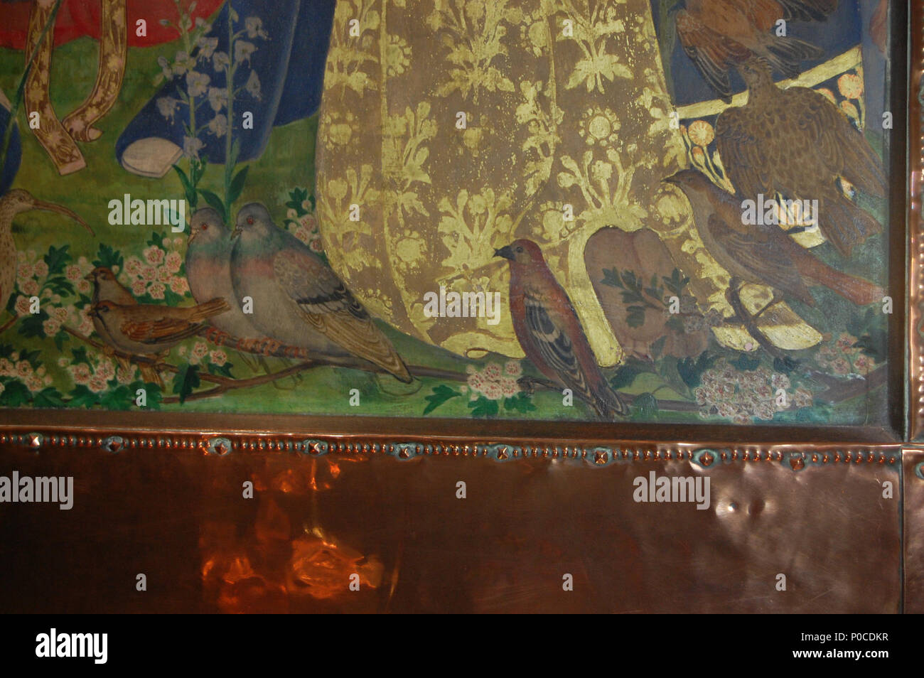 . English: Reredos by Kate Bunce (painting; died 1927) and her sister ...