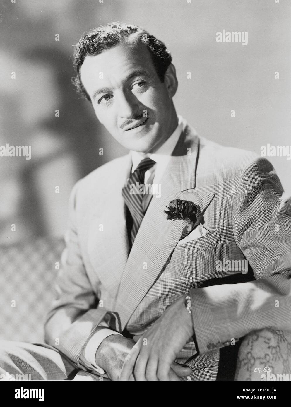 Portrait of david niven hi-res stock photography and images - Alamy