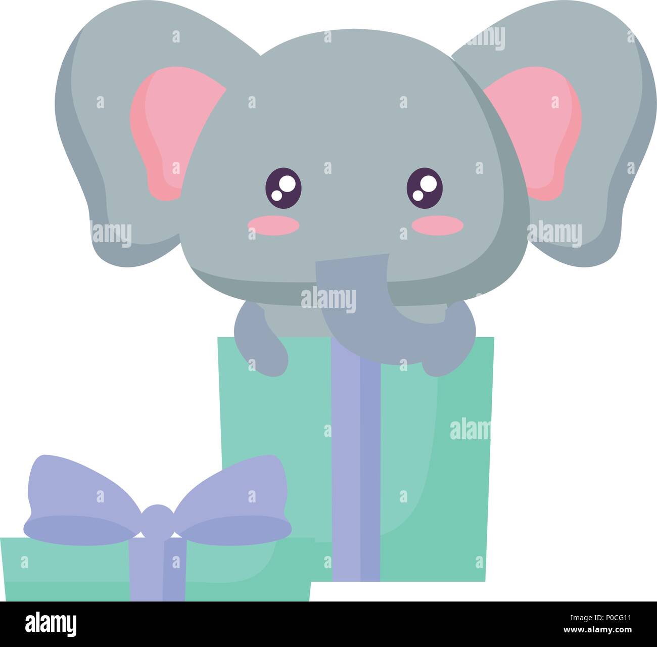 Funny Elephant Cartoon High Resolution Stock Photography and Images - Alamy