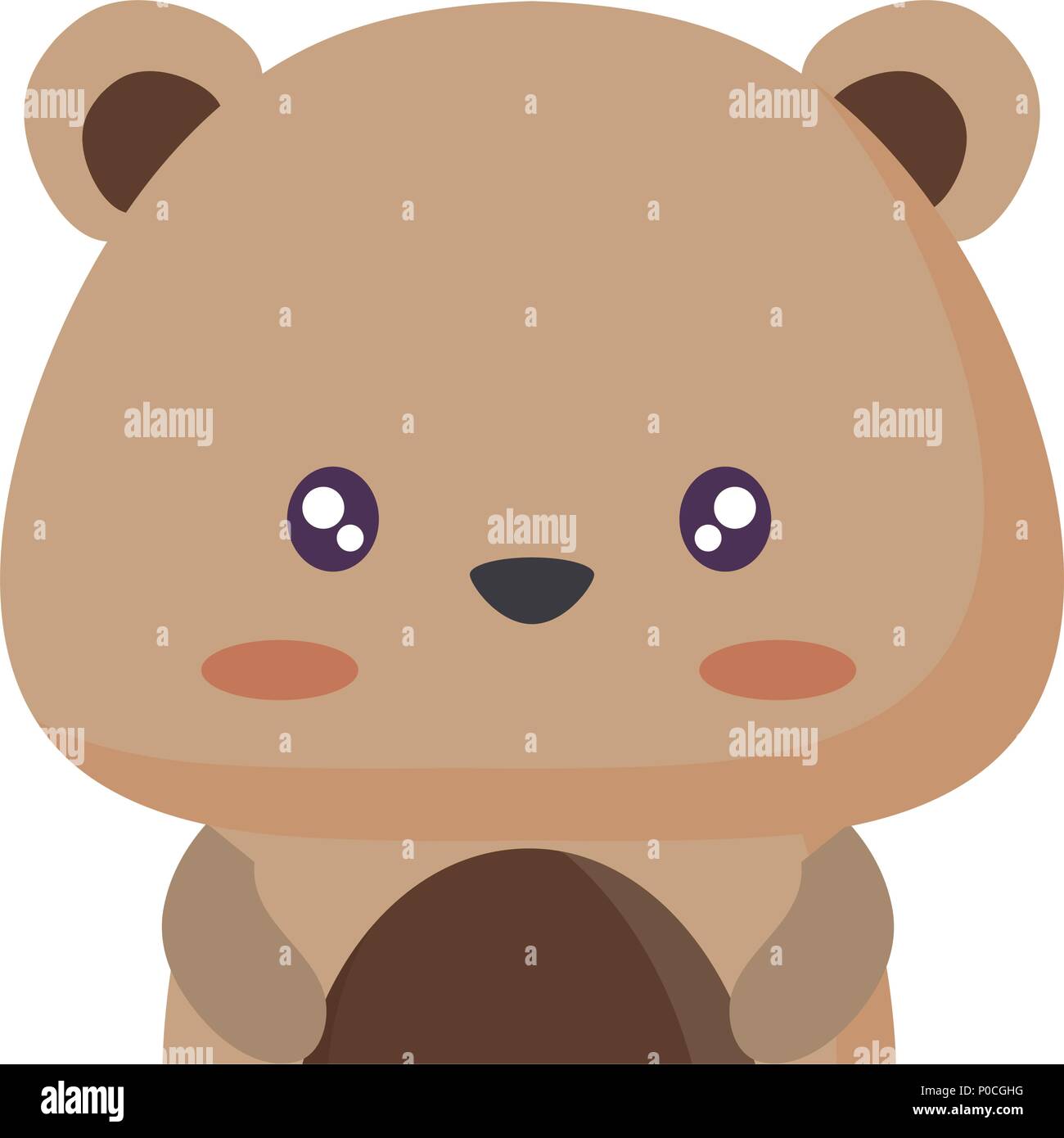 Cute squirrel icon over white background, vector illustration Stock ...