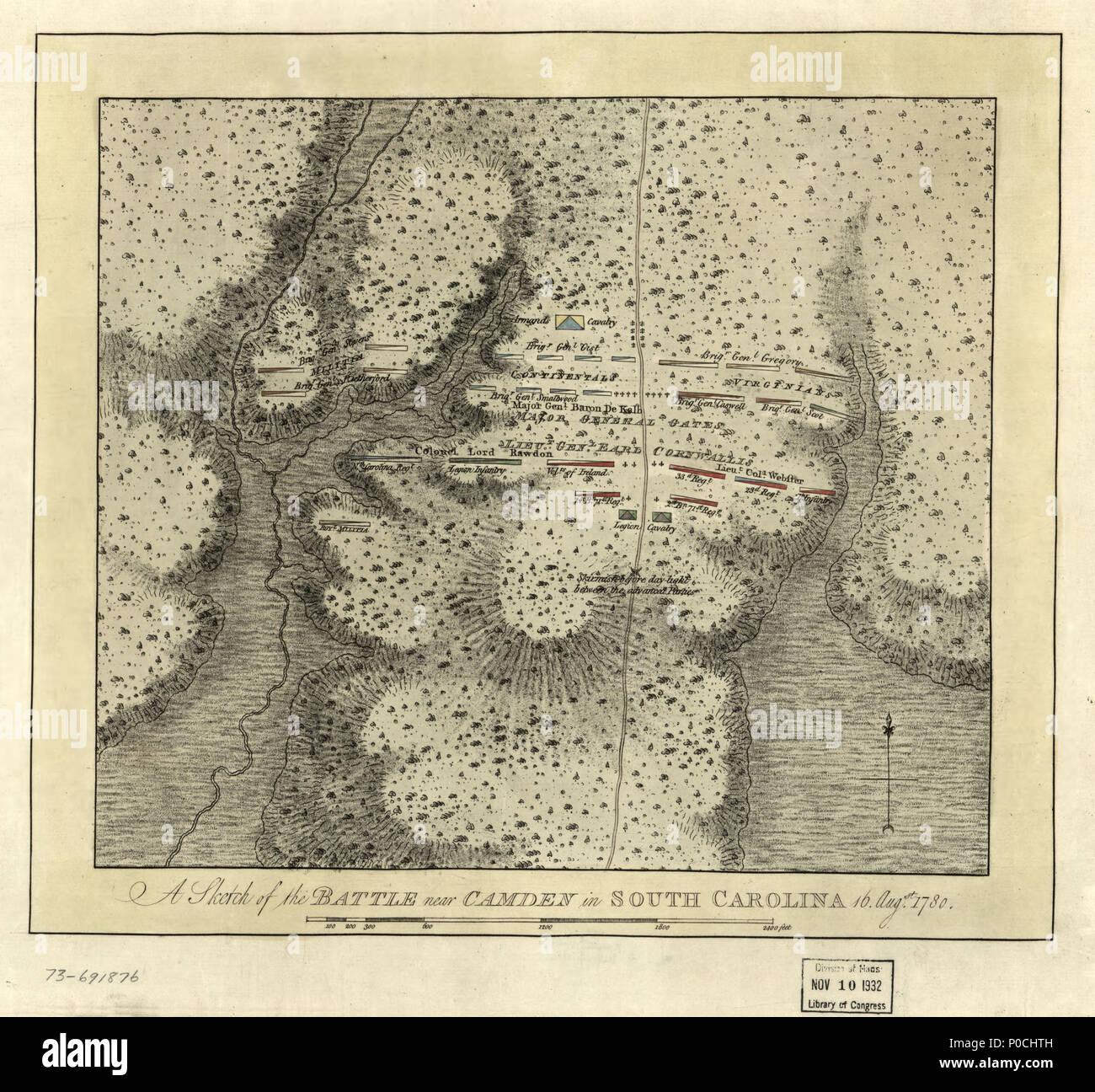 The battle of camden 1780 hi-res stock photography and images - Alamy
