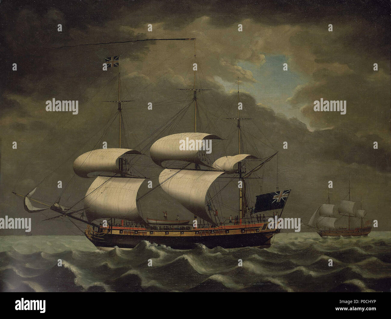 Slave ship painting hi-res stock photography and images - Alamy