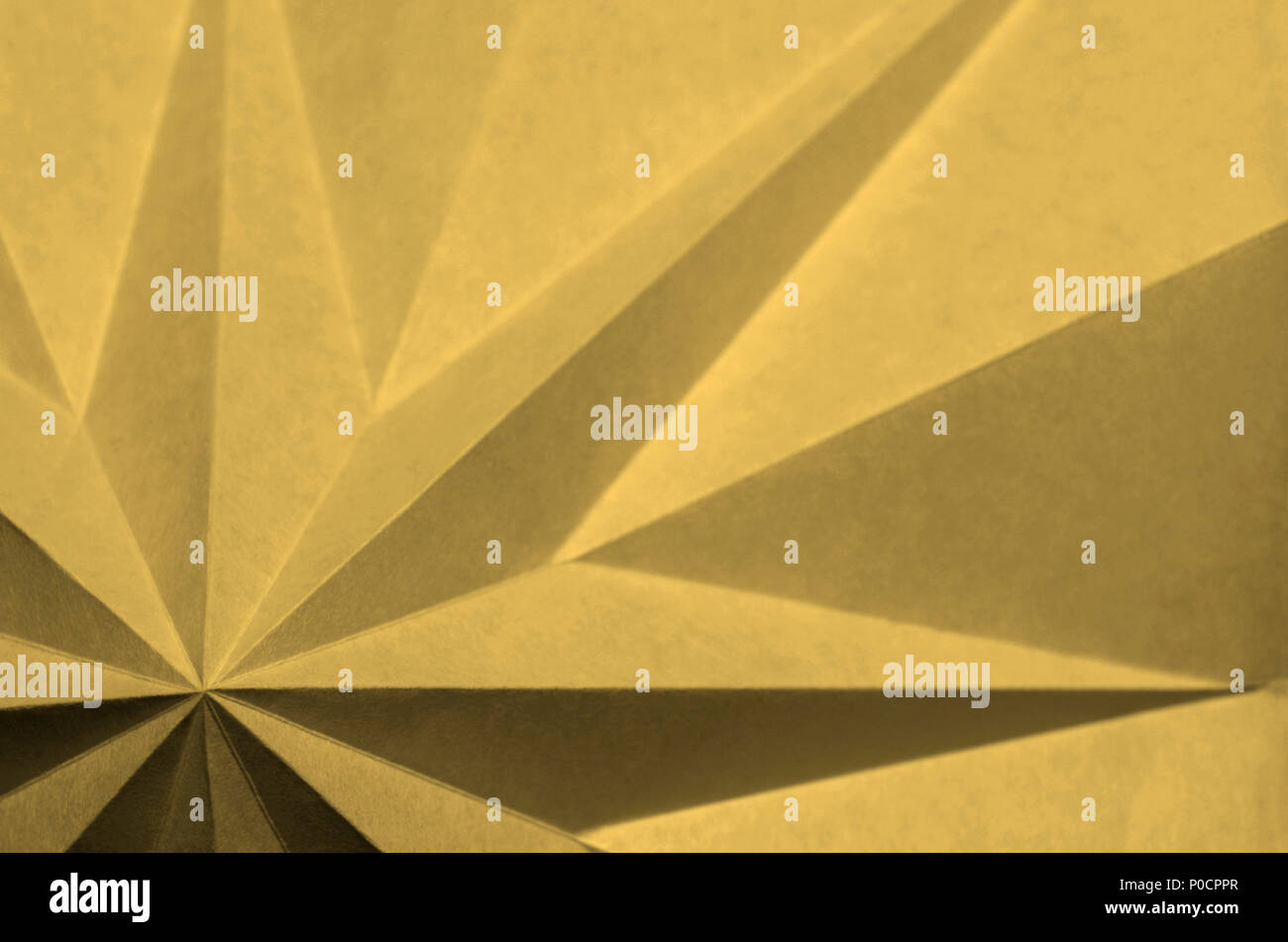 yellow abstract wallpaper background Origami, Bamboo; Pantone 14-0740 ...