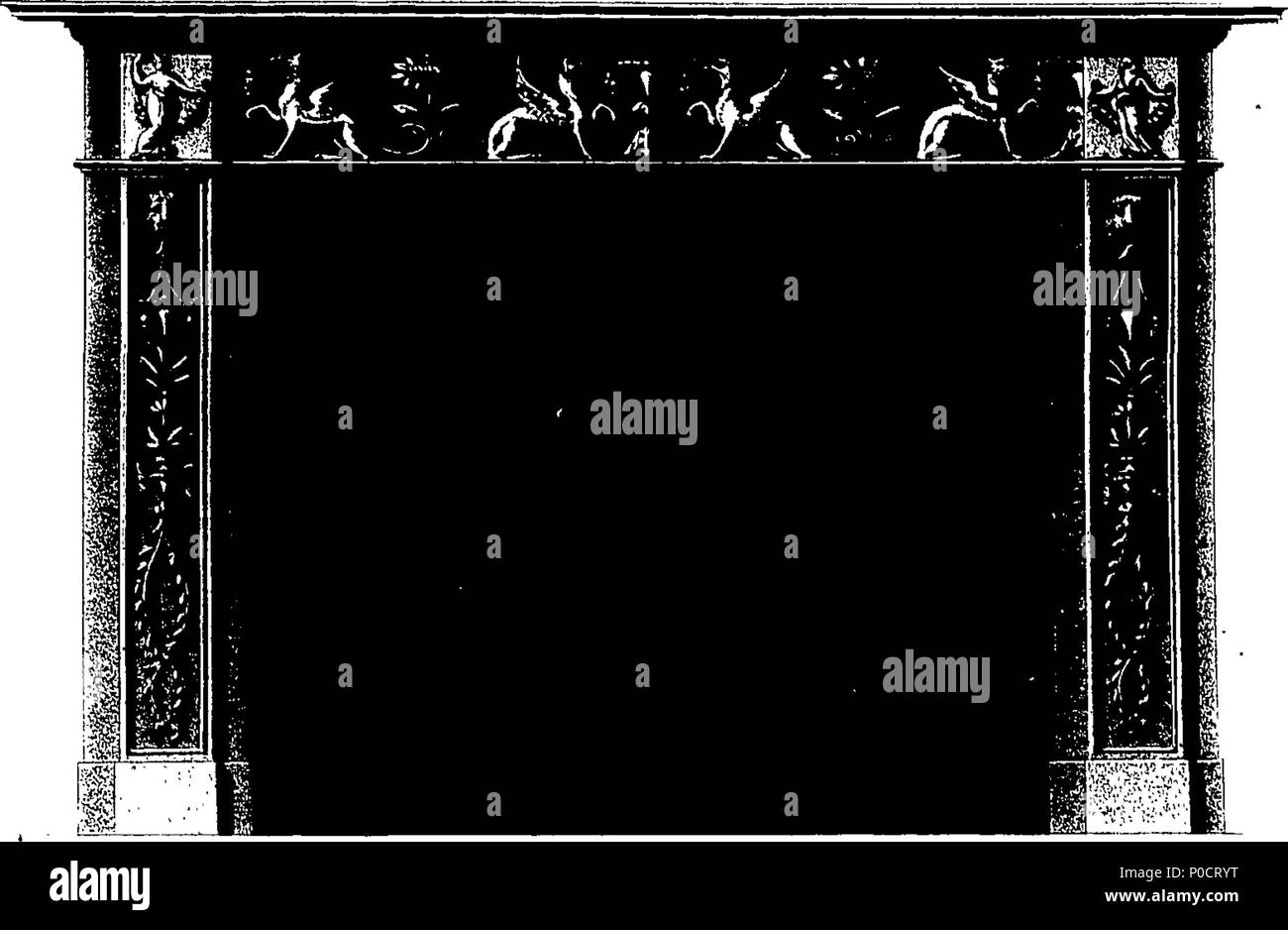 Georgian design elements Black and White Stock Photos & Images - Alamy