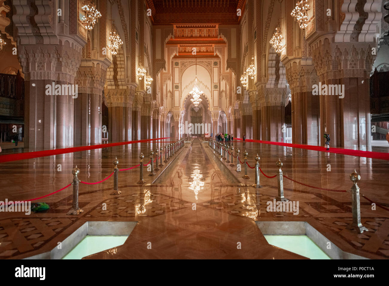 Interior view, Prayer Hall, Hassan II Mosque, Grande Mosquée Hassan II ... Interior view, Prayer Hall, Hassan II Mosque, Grande Mosquée Hassan II ...