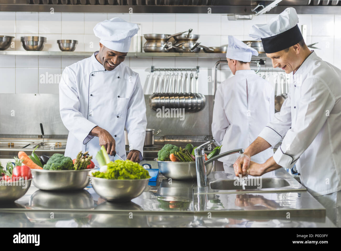 Multicultural cooking hi-res stock photography and images - Alamy