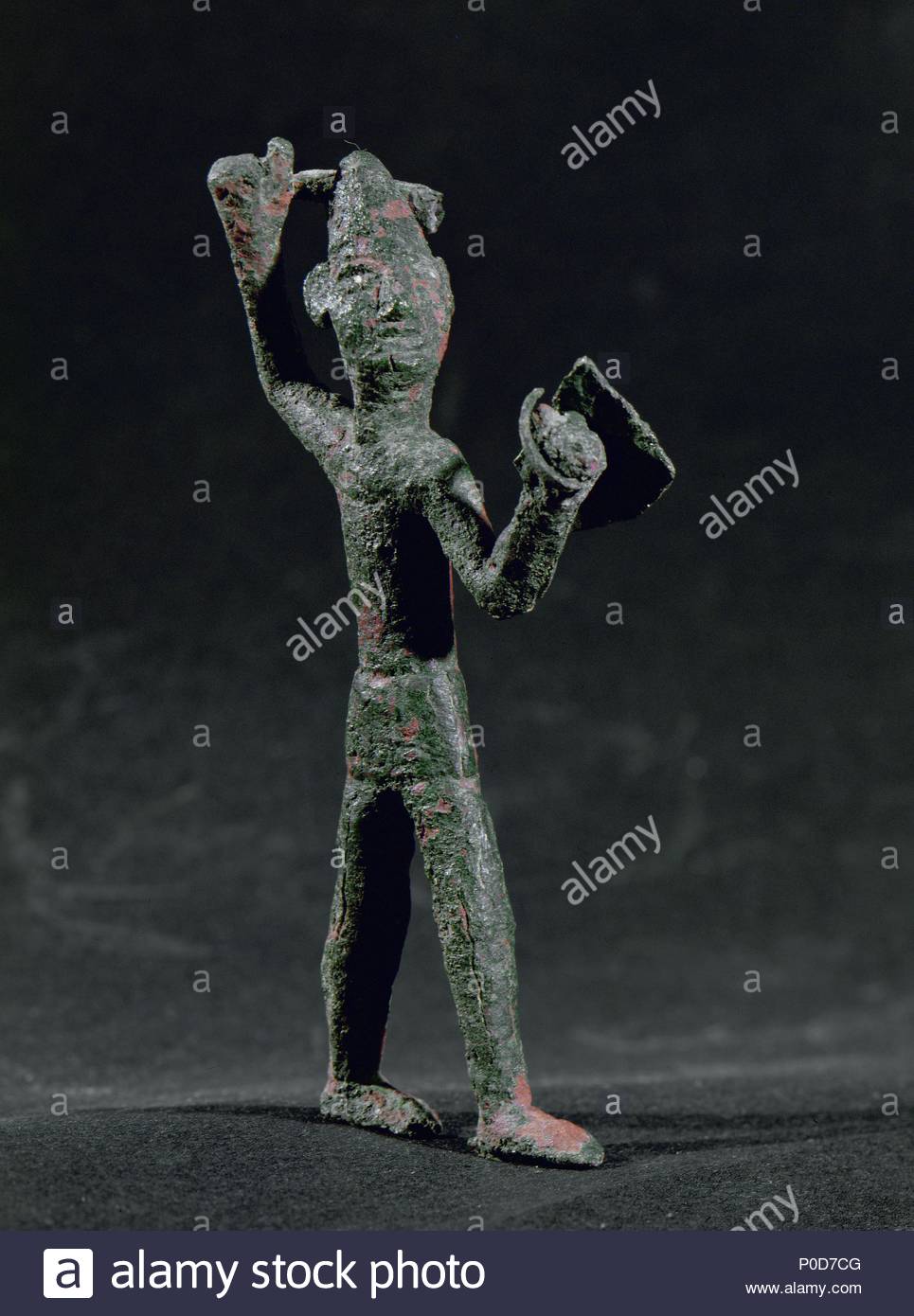 Bronze Figurine Of Baal Stock Photos & Bronze Figurine Of Baal Stock ...