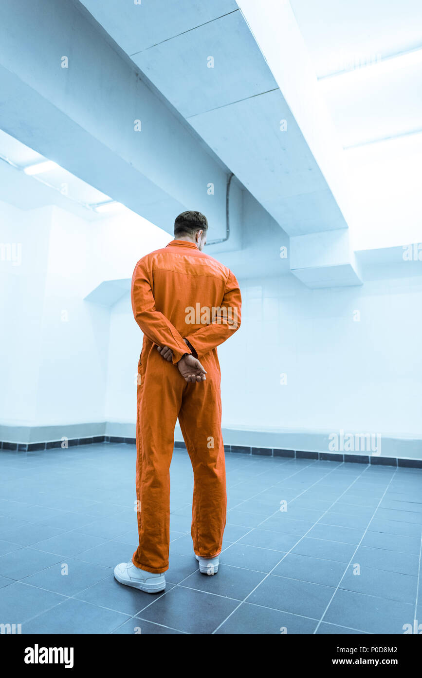 Prison uniform orange hi-res stock photography and images - Alamy