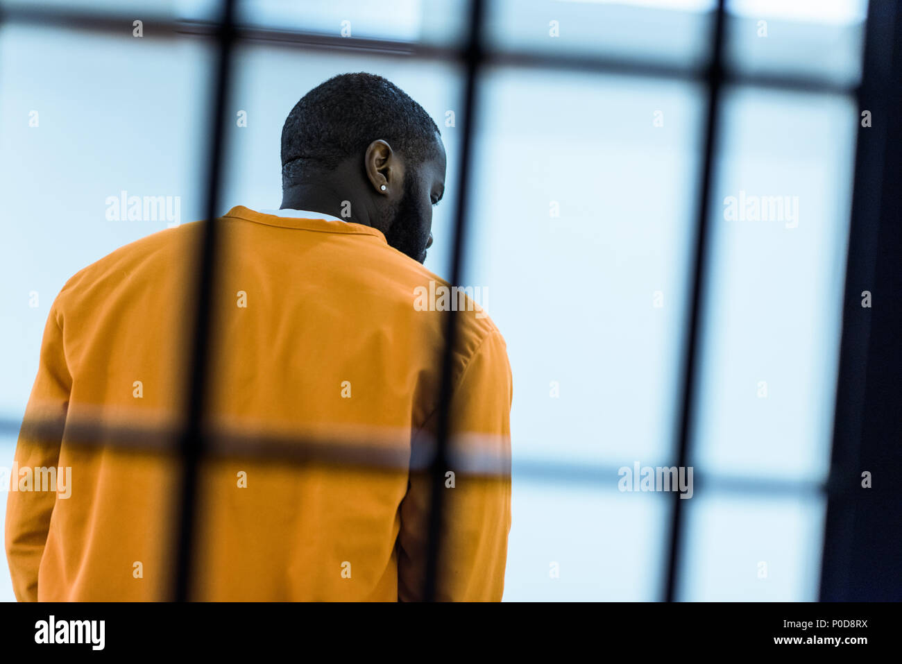 Man Back View Prison High Resolution Stock Photography and Images - Alamy