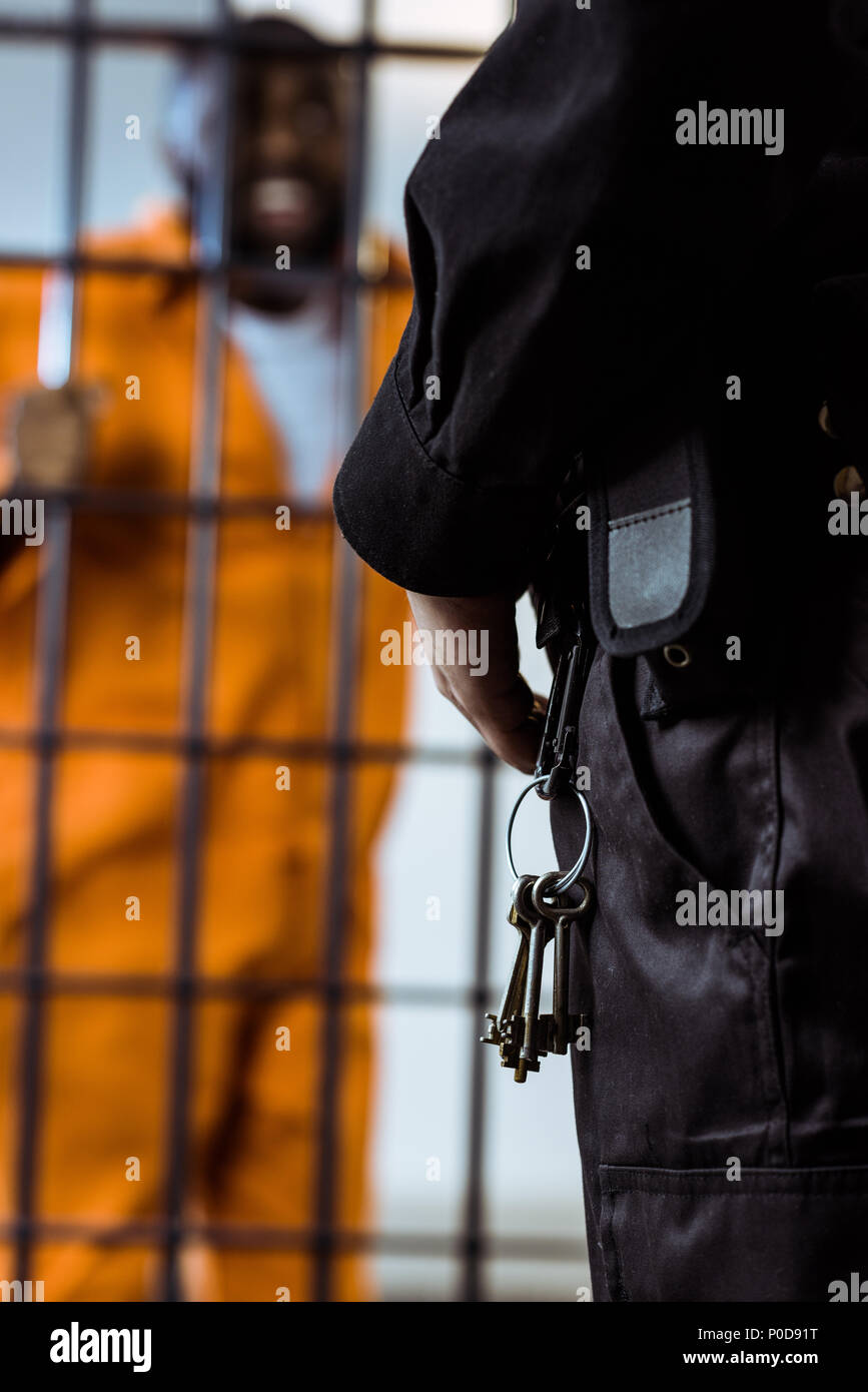 Prison keys guard hi-res stock photography and images - Alamy