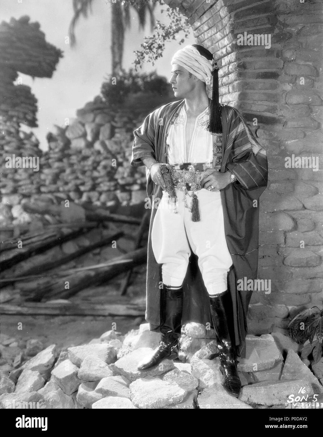 Original Film Title: THE SON OF THE SHEIK. English Title: THE SON OF ...