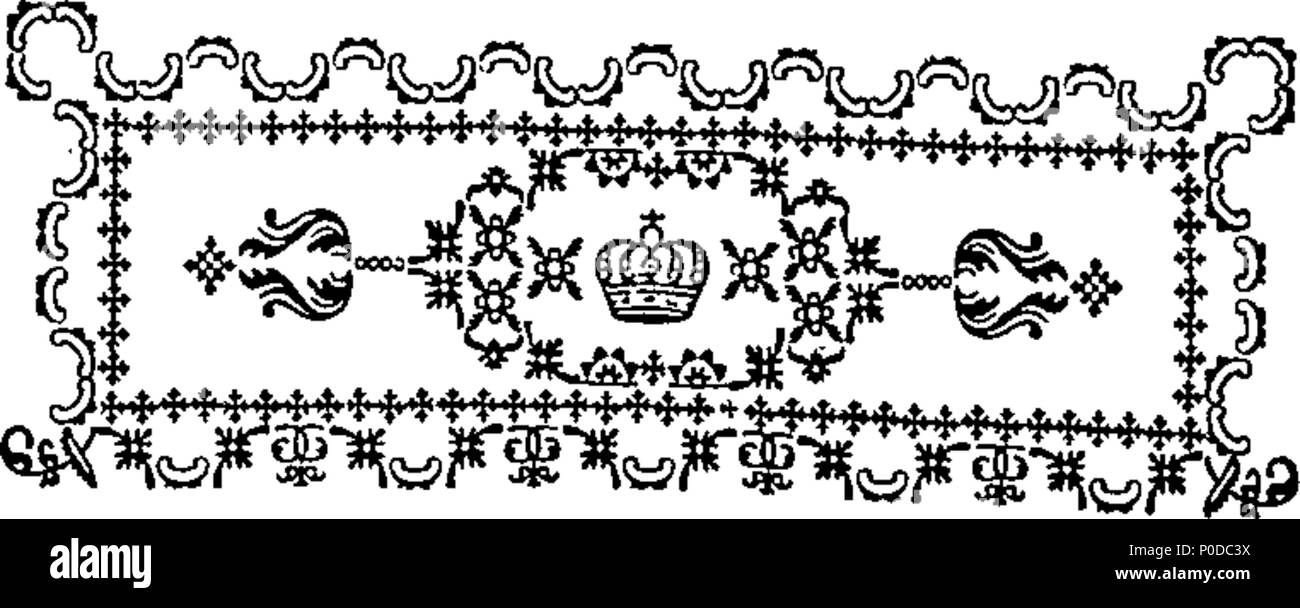 . English: Fleuron from book: A specimen of printing types, by William ...