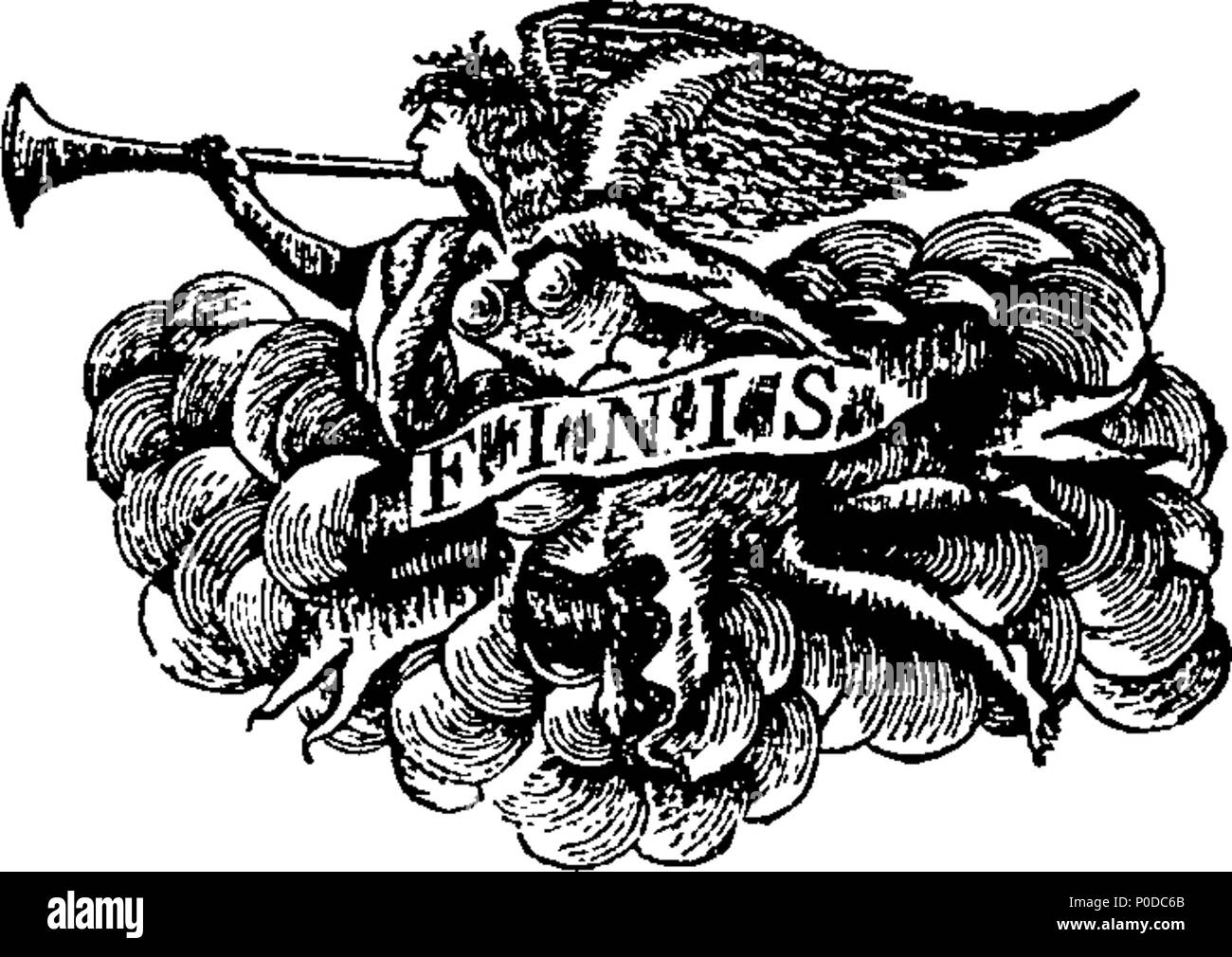 . English: Fleuron from book: A specimen of printing types, by Wm ...