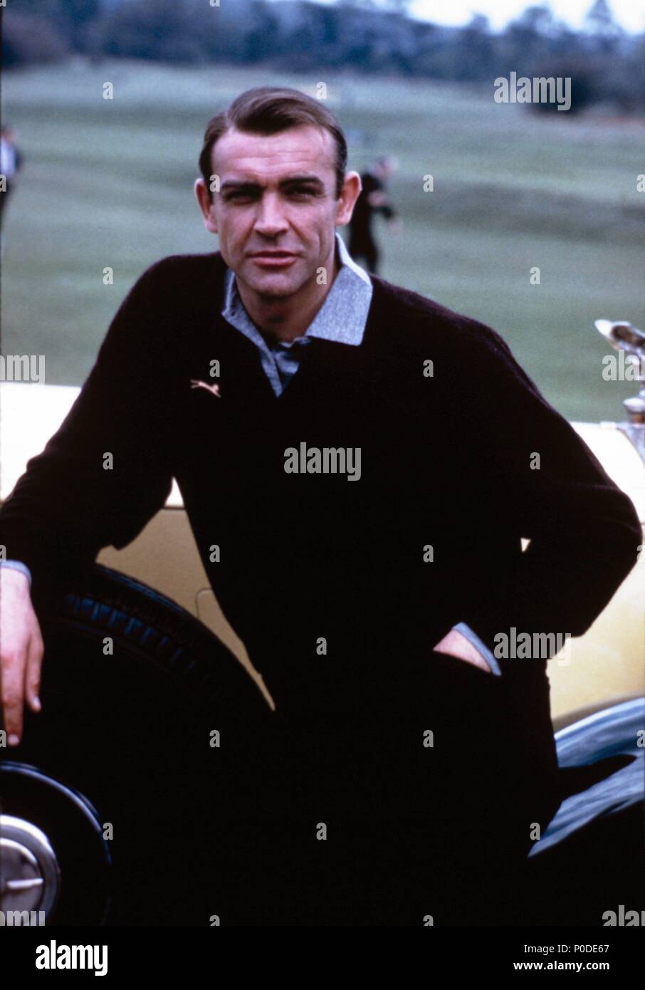 Sean Connery As James Bond In Goldfinger 1964 High Resolution Stock ...