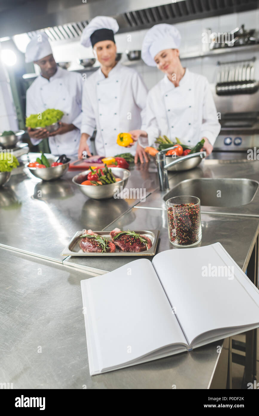 Chefs book hi-res stock photography and images - Alamy