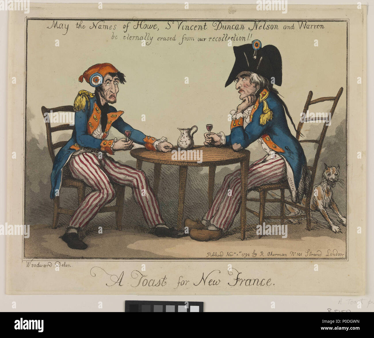 Colonialism caricature france hi-res stock photography and images - Alamy