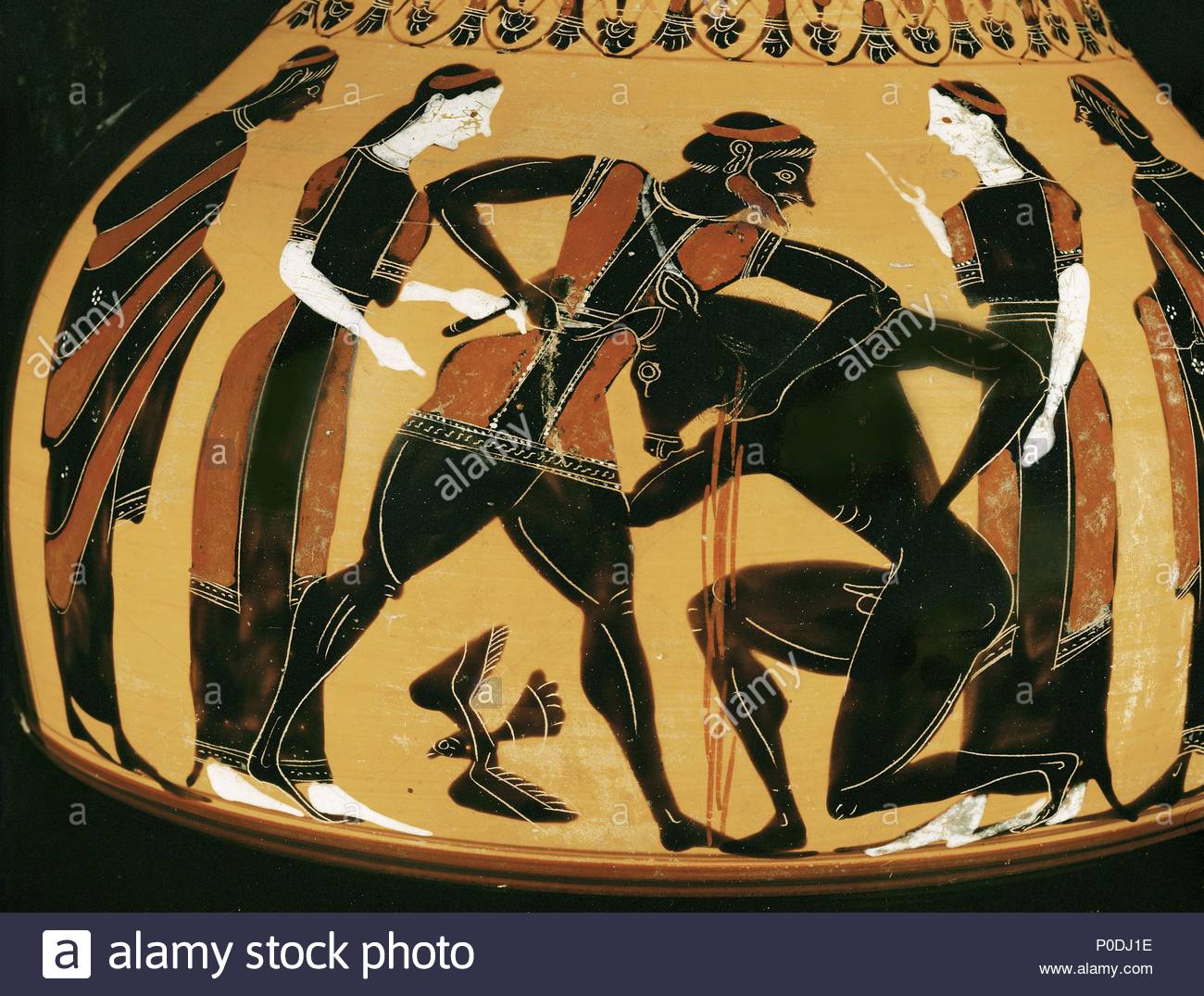 Theseus And The Minotaur Greek Myth Stock Photos & Theseus And The ...